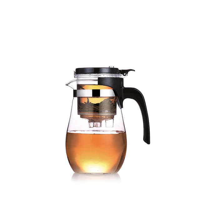 Order Fissman - Glass Tea Pot - 900ml - Black Now! | Jomla.ae