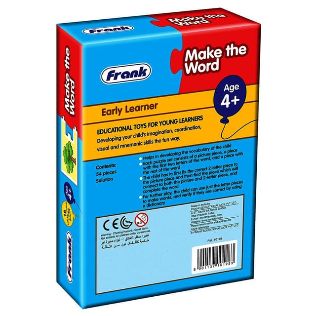 Order Frank - Make The Word Puzzle - 54pcs Now! | Jomla.ae