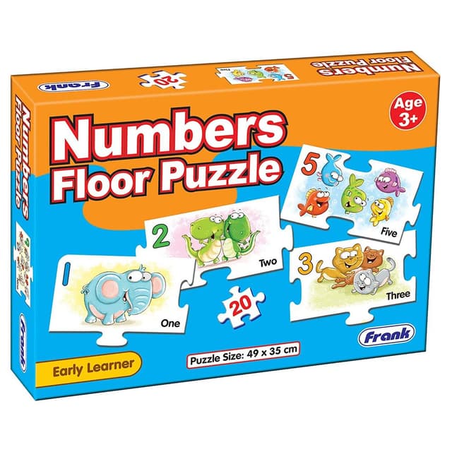Order Frank - Numbers Floor Puzzle 20pcs Now! | Jomla.ae