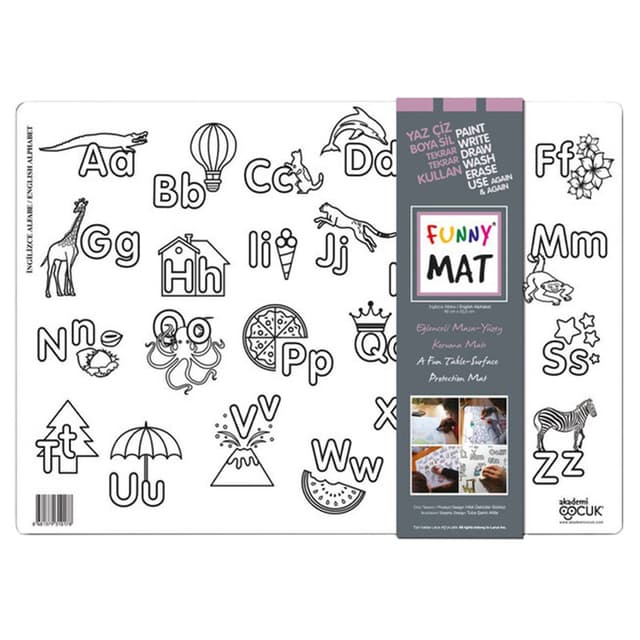 Order Funny Mat - English Alphabet Now! | Jomla.ae