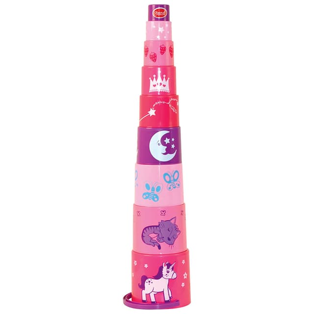Order GOWI - Pyramid Pink Princess 9pc-Set 50cm Now! | Jomla.ae
