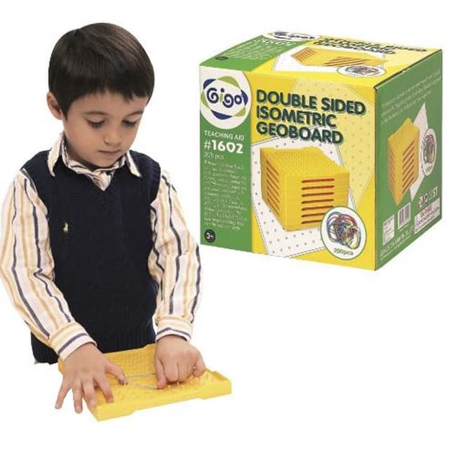 Gigo - Double Sided Geo Board | Jomla.ae