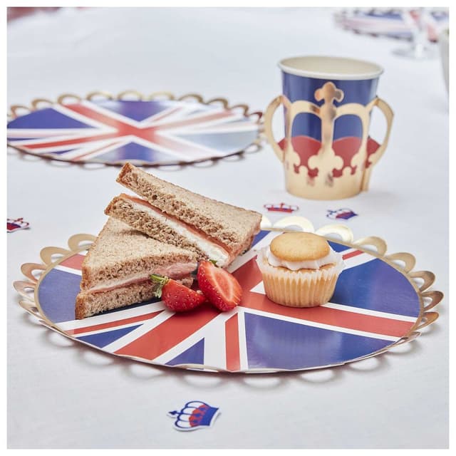 Ginger Ray - Jubilee Party Plates | Jomla.ae