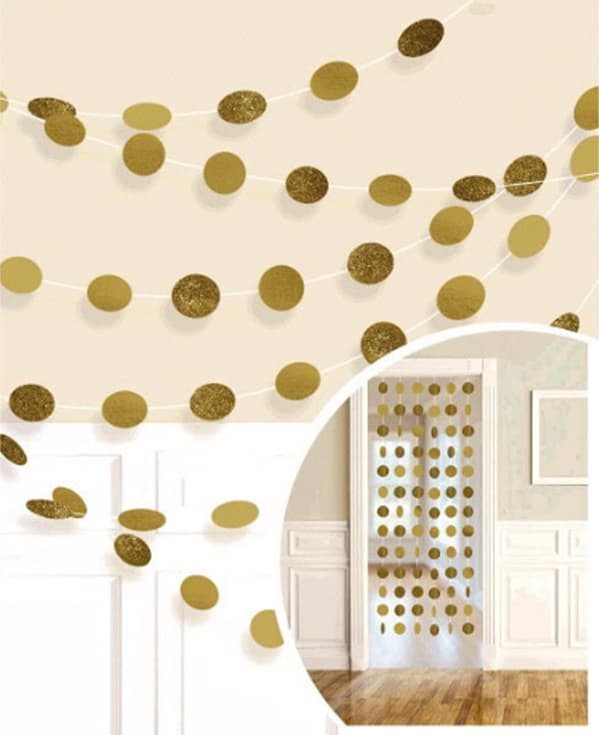 Order Gold Round String Decoration Now! | Jomla.ae