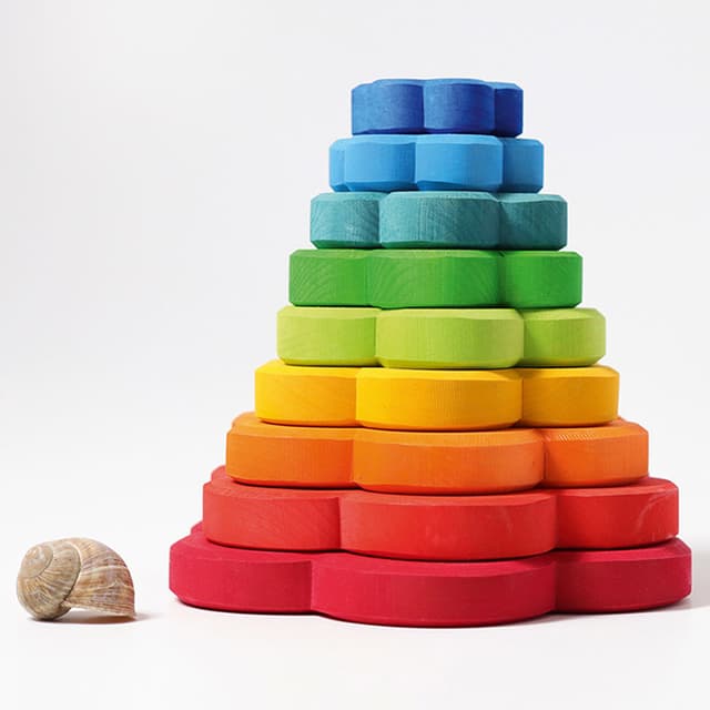Order Grimms - Flower Stacking Tower Now! | Jomla.ae