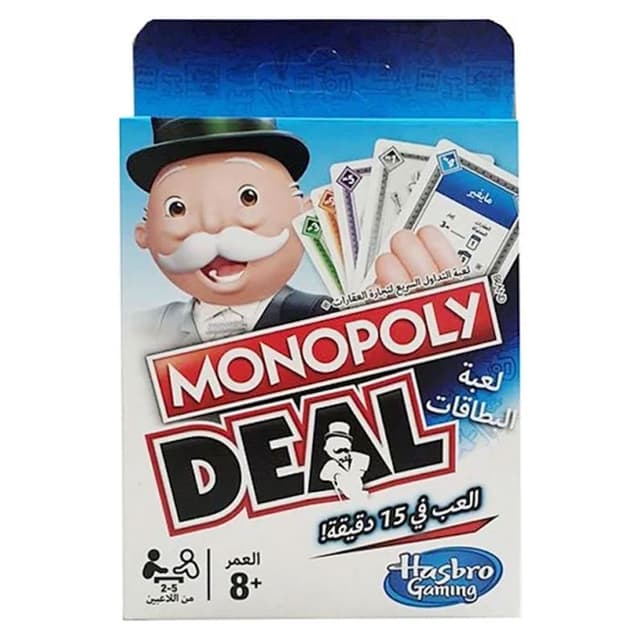 Order Hasbro - Monopoly Deal Card Game Now! | Jomla.ae