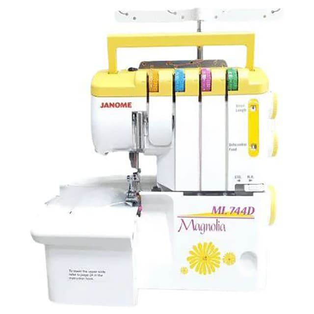Order Janome - MyLock 744D Magnolia Overlocker Now! | Jomla.ae