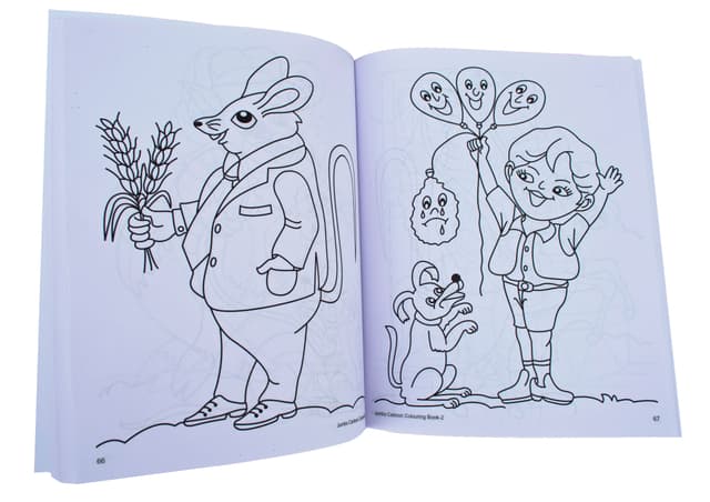 Order Jumbo Cartoon Colouring Book 1 Now! | Jomla.ae