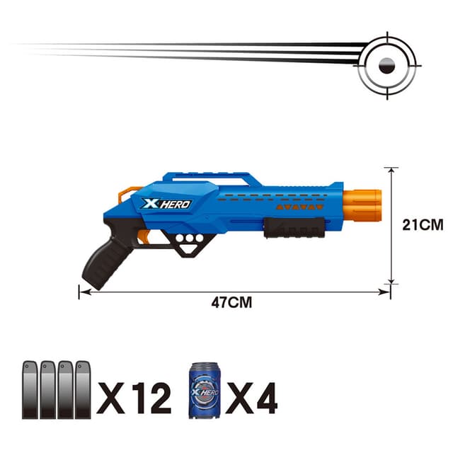 Order Justdk - Burst Flywheel Toy Gun Now! | Jomla.ae