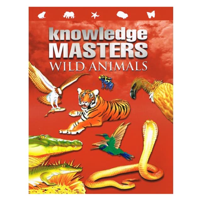 Order Knowledge Masters - Wild Animals - Book Now! | Jomla.ae