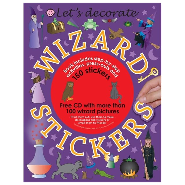 Order Let's Decorate Wizard Stickers Now! | Jomla.ae
