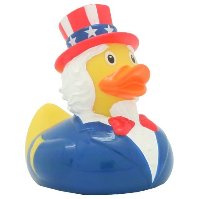 Order Lilalu - Bath Toy Uncle Sam Duck Now! | Jomla.ae