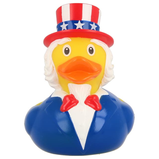 Order Lilalu - Bath Toy Uncle Sam Duck Now! | Jomla.ae