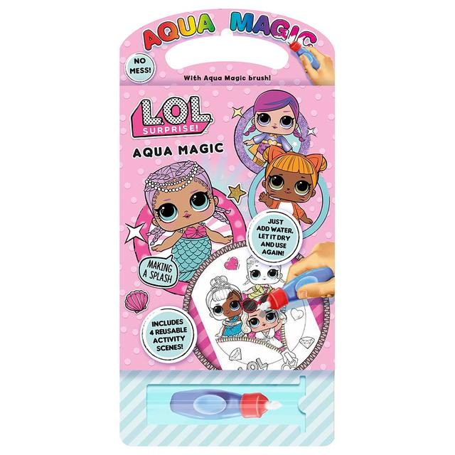 اطلب دفتر تلوين مزود بقلم مميز أليجيتور بوكس Lol Surprise Aqua Magic | Jomla.ae