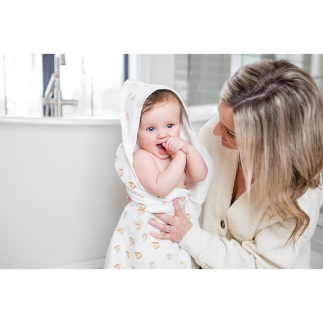 Order Lulujo - Hooded Towel - Boho Rainbow Now! | Jomla.ae