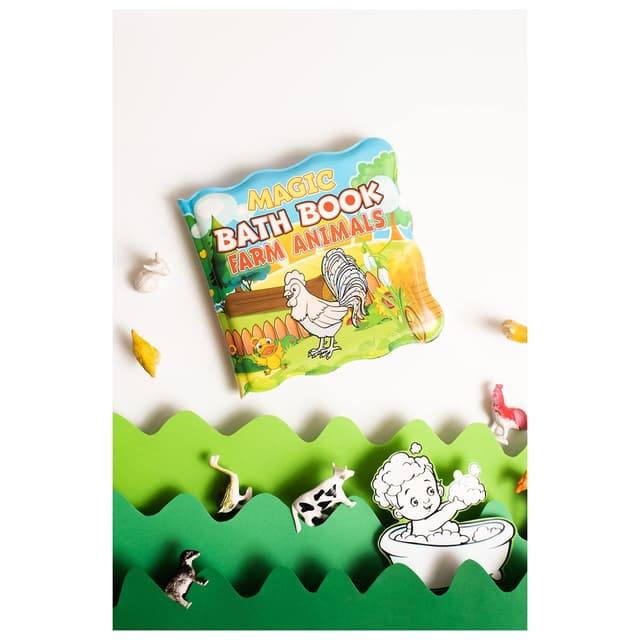 Magic Bath Book - Farm Animals | Jomla.ae