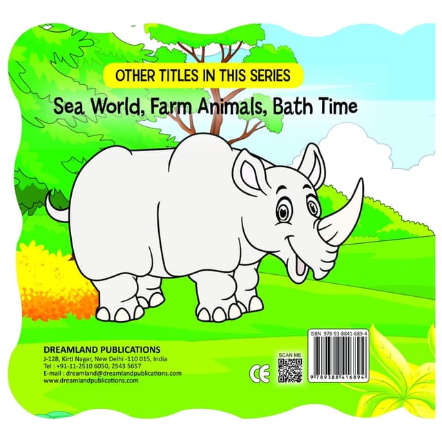 Magic Bath Book - Zoo Animals | Jomla.ae