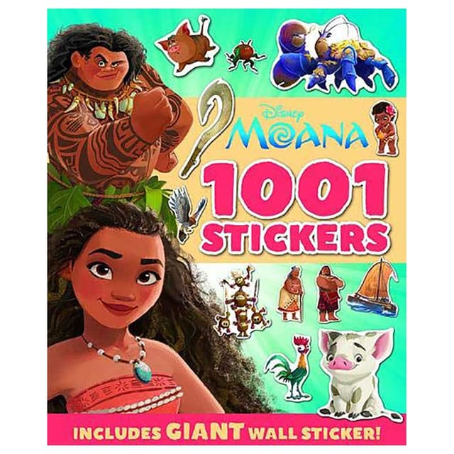 Order Moana 1001 Stickers Now! | Jomla.ae
