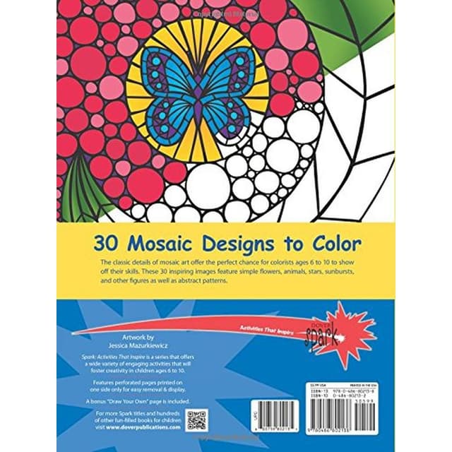 Order Spark -- Mosaics Coloring Book Now! | Jomla.ae