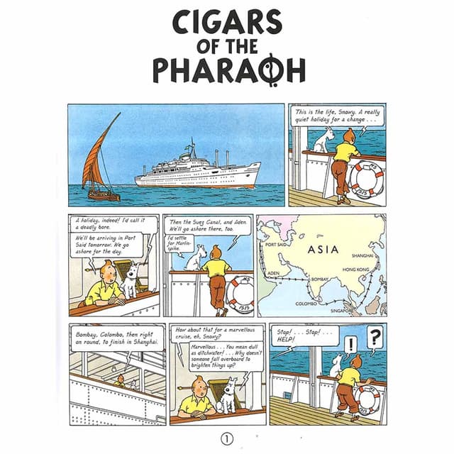 Order Tintin: Cigars Of The Pharaoh Now! | Jomla.ae