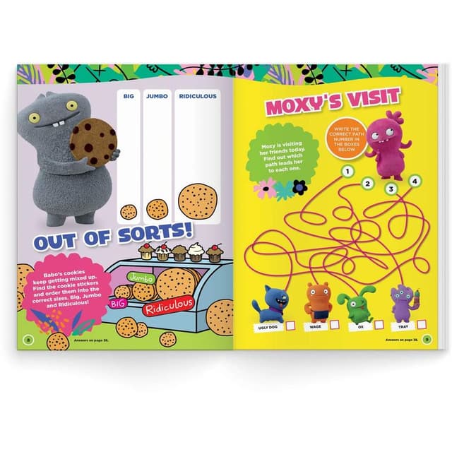 Order Ugly Dolls - 1000 Sticker Book Now! | Jomla.ae