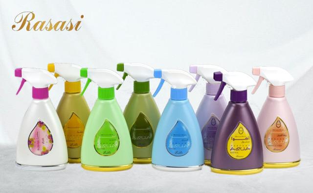 اطلب معطر مفروشات أكوا زينة الفرش 375 مل رصاصي Rasasi Perfume Aqua ...