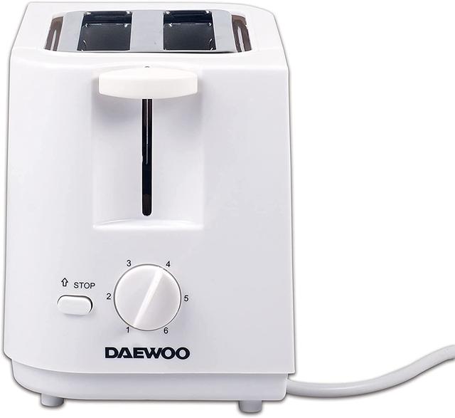 Daewoo 700w 2 Slice Bread Toaster | Jomla.ae