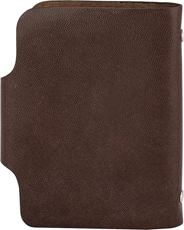 Flying Fossil Genuine Leather Hand-Crafted Card Holder, Minimalist ...
