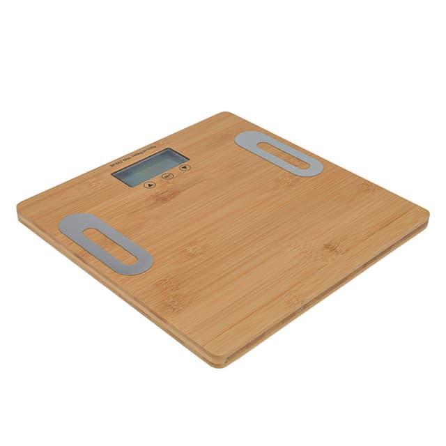 Al Saif Gallery Light Wooden Electronic Personal Scale 180 Kg | Jomla.ae