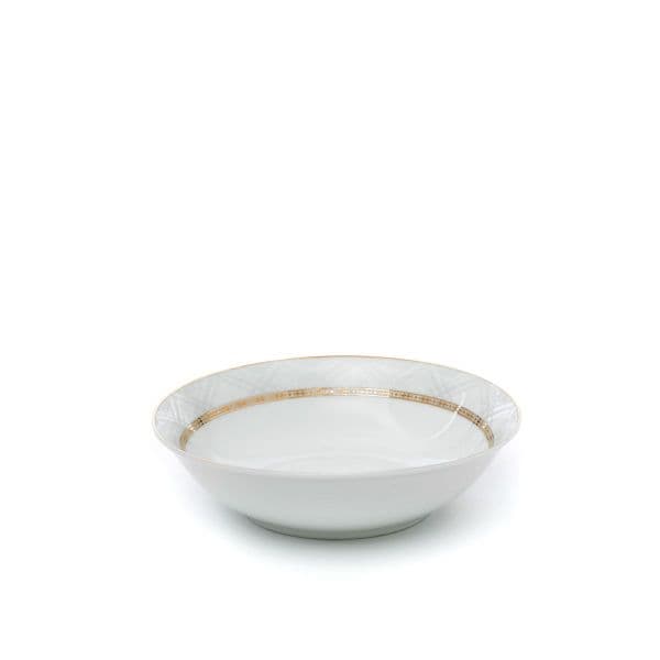 Al Saif Gallery Silver Stripe Porcelain Dining Set 65 Pieces | Jomla.ae