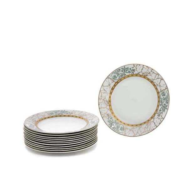 Al Saif Gallery Porcelain Dinner Set, 86 Pieces | Jomla.ae