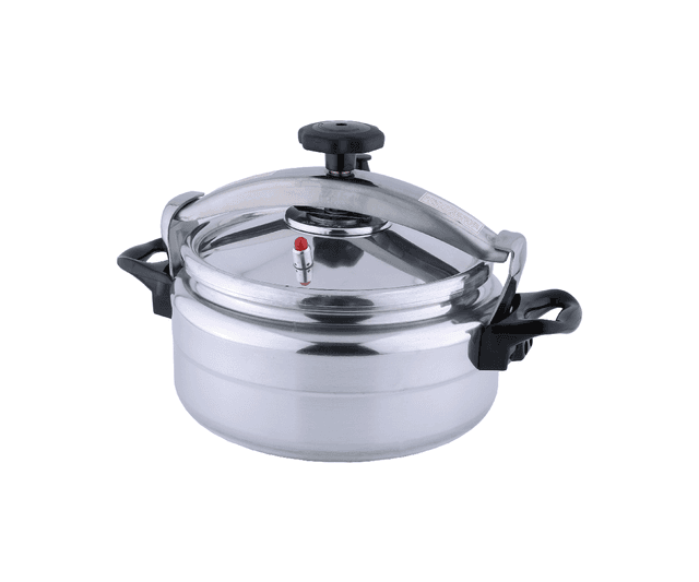 Al Saif Wide Pressure Cooker 6 Liter Aluminum | Jomla.ae