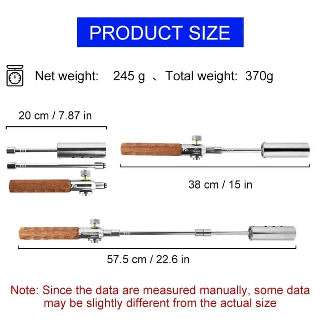 Outdoor Portable Gas Torch | Jomla.ae