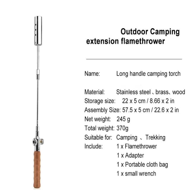 Outdoor Portable Gas Torch | Jomla.ae