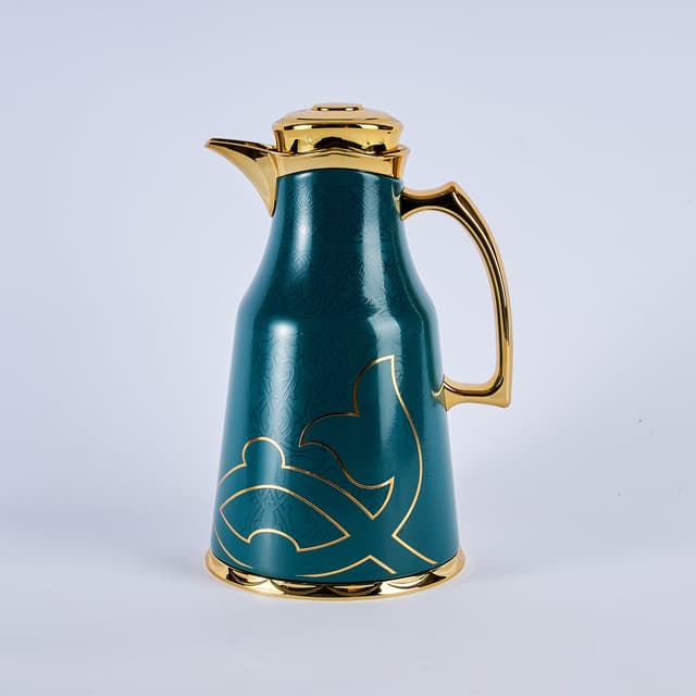 Order Otantik Rumi Vacuum Flask For Tea 1L - Green Now! | Jomla.ae