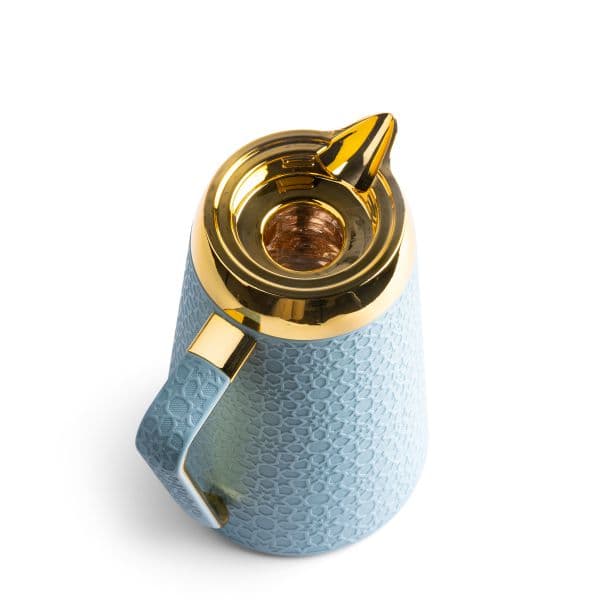 Order Otantik Crown Vacuum Flask For Tea And Coffee 1L - Blue Now ...
