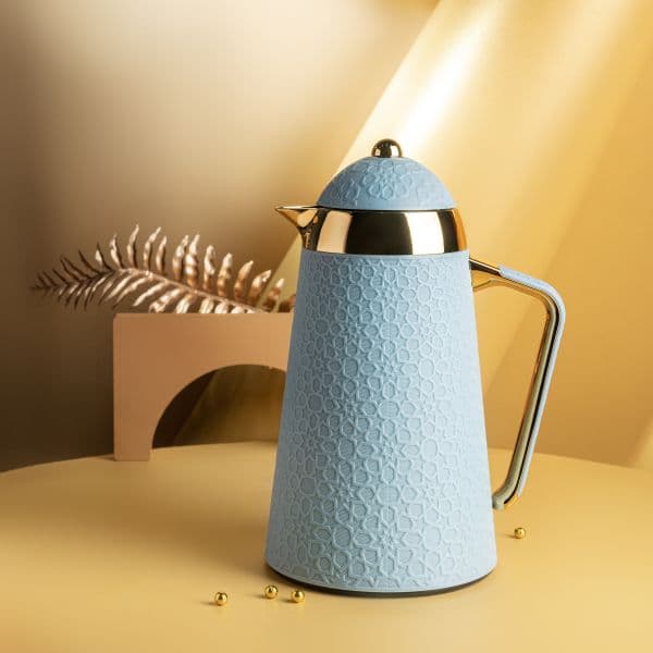 Order Otantik Crown Vacuum Flask For Tea And Coffee 1L - Blue Now ...