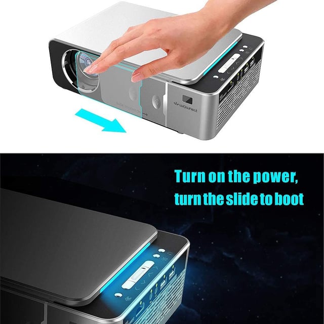 Order Wownect T6 WiFi Home Theater LED Projector, 3500 Lumens ...