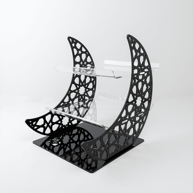 Order Ramadan Crescent Serving Stand For Sweets And Dates Now! | Jomla.ae