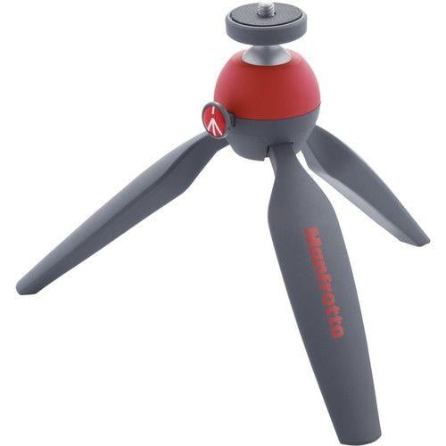 Order Manfrotto PIXI Mini Table Top Tripod (Red & Gray) Now! | Jomla.ae