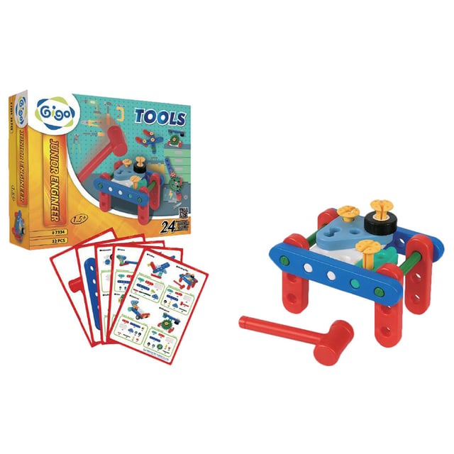 Order Gigo - Junior Engineer Tools 32pc-Set Now! | Jomla.ae