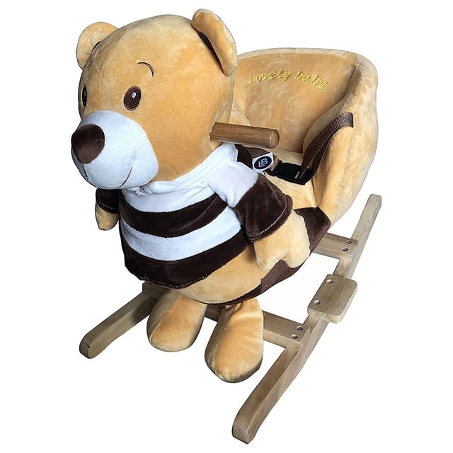 Order Lovely Baby - Rocking Bear - Brown Now! | Jomla.ae