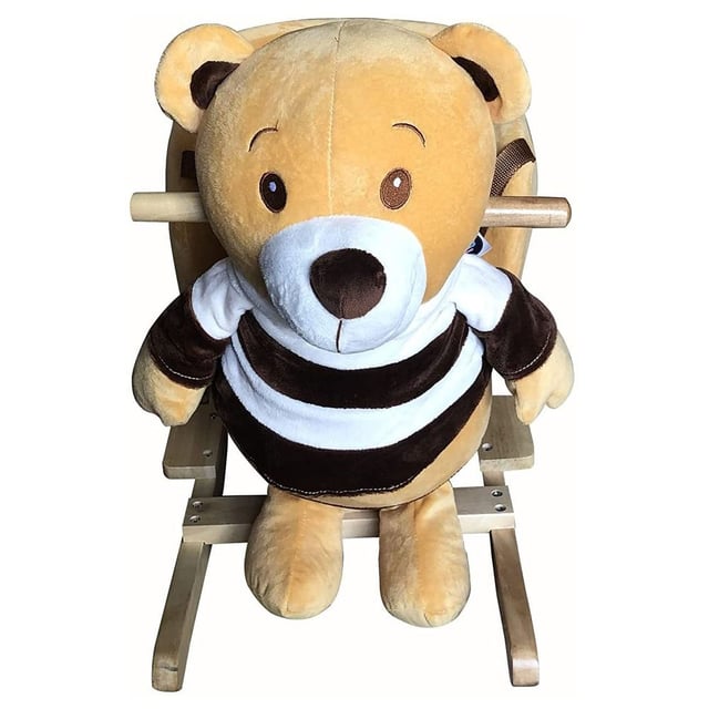 Order Lovely Baby - Rocking Bear - Brown Now! | Jomla.ae
