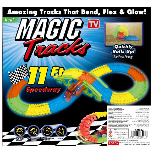 Order Power Joy - B/O Magic Track 11ft - 220pcs Now! | Jomla.ae