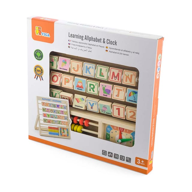 Order Viga - Learning Alphabet & Clock Now! | Jomla.ae